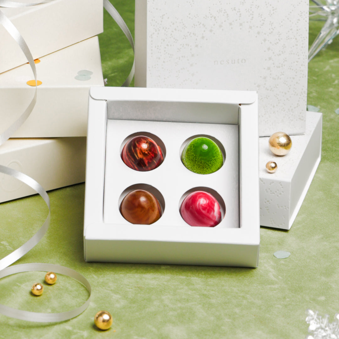 4-piece Chocolate Bon-bon Set (B) – Nesuto Singapore