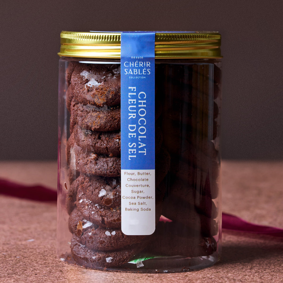 Chocolat Fleur de Sel Sablé (Tub) – nesuto