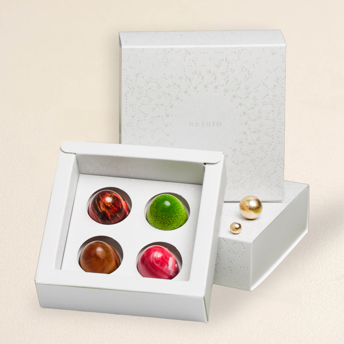 4-piece Chocolate Bon-bon Set (B) – nesuto